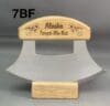 8'' Bowl with Inupiat Ulu & Display Stand - The Ulu Factory