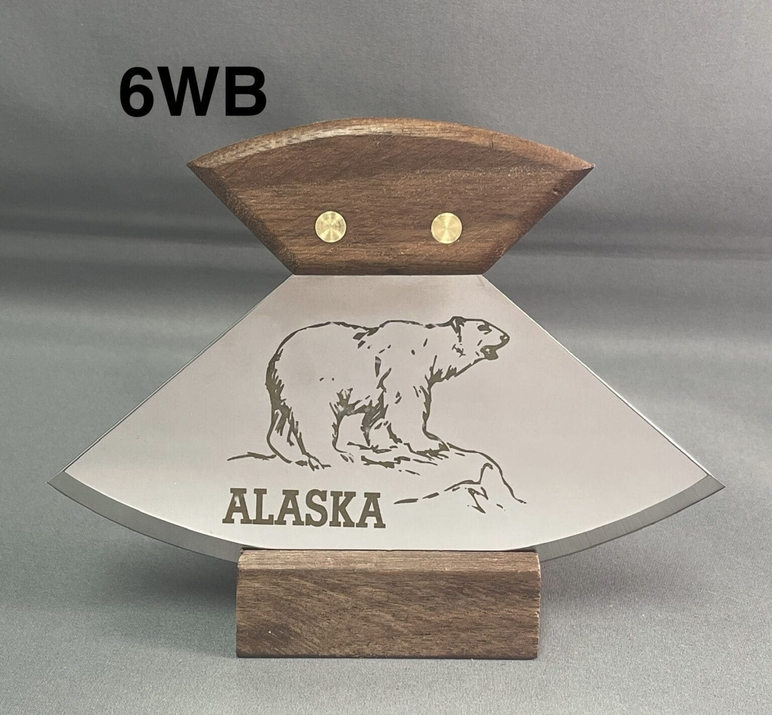 7 1/4'' Bowl w/ 6'' Ulu of Choice - Display Stand, History ...