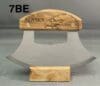 8'' Bowl with Inupiat Ulu & Display Stand - The Ulu Factory